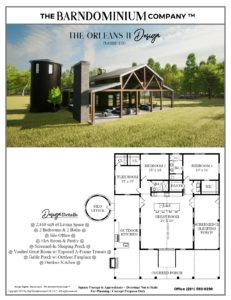 THE ORLEANS II - MODIFIED – The Barndominium Company