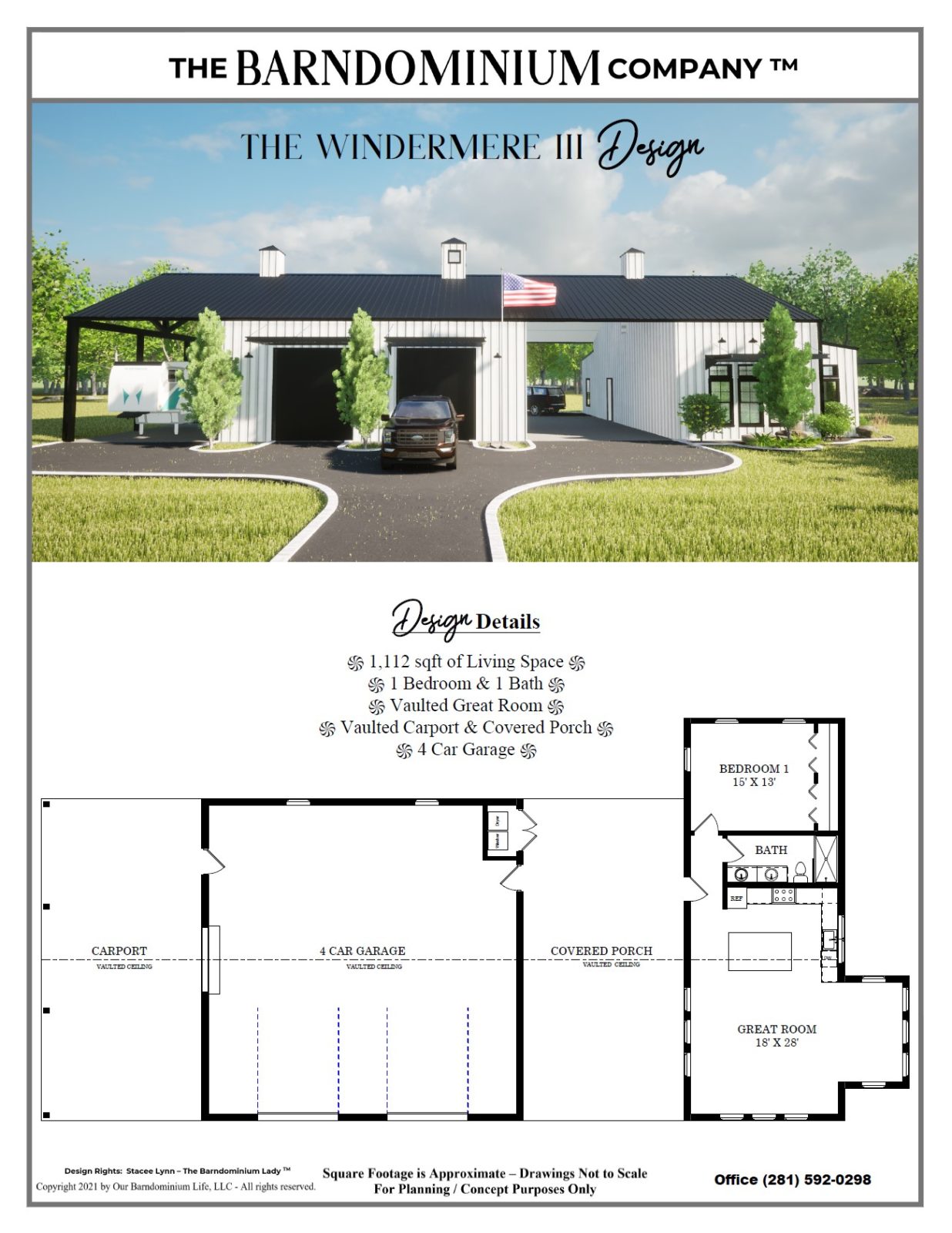 THE WINDERMERE III – The Barndominium Company