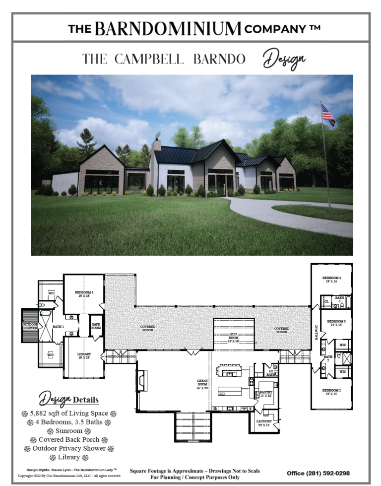 THE CAMPBELL – The Barndominium Company