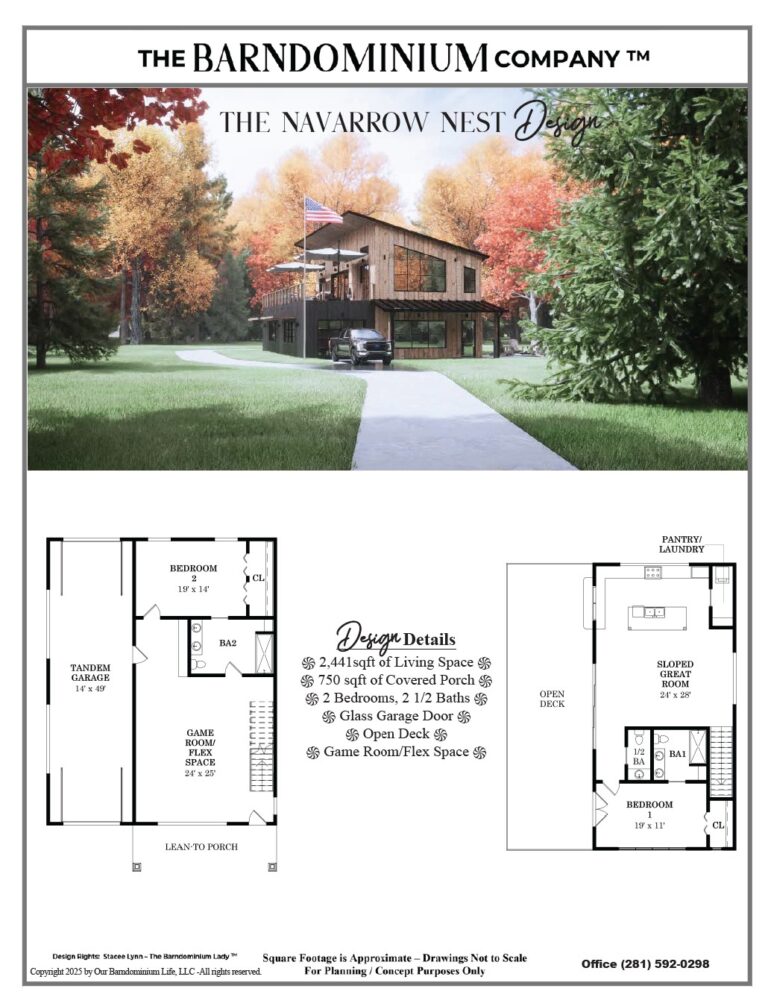 Barndominium Floor Plans | Stock & Custom