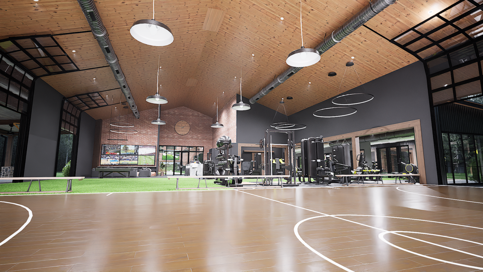 THE FULL SWING SPORTS ENTERTAINMENT BARNDO – The Barndominium Company