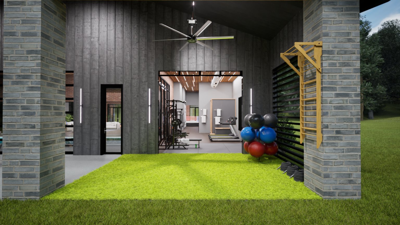 THE POOL HAUS SPORTS ENTERTAINMENT BARNDO – The Barndominium Company