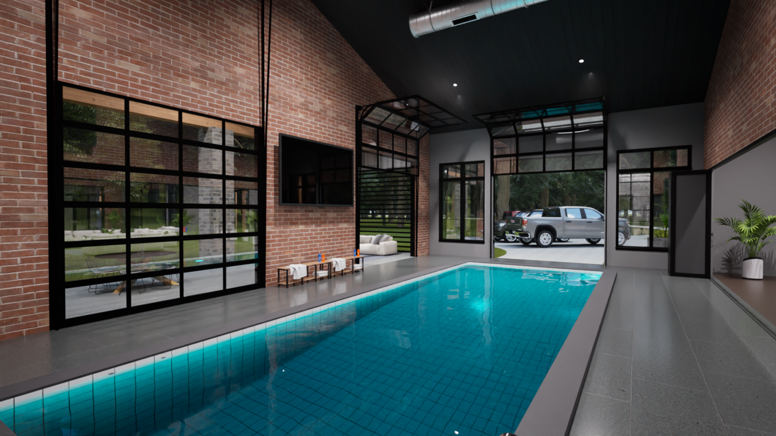 THE POOL HAUS SPORTS ENTERTAINMENT BARNDO – The Barndominium Company