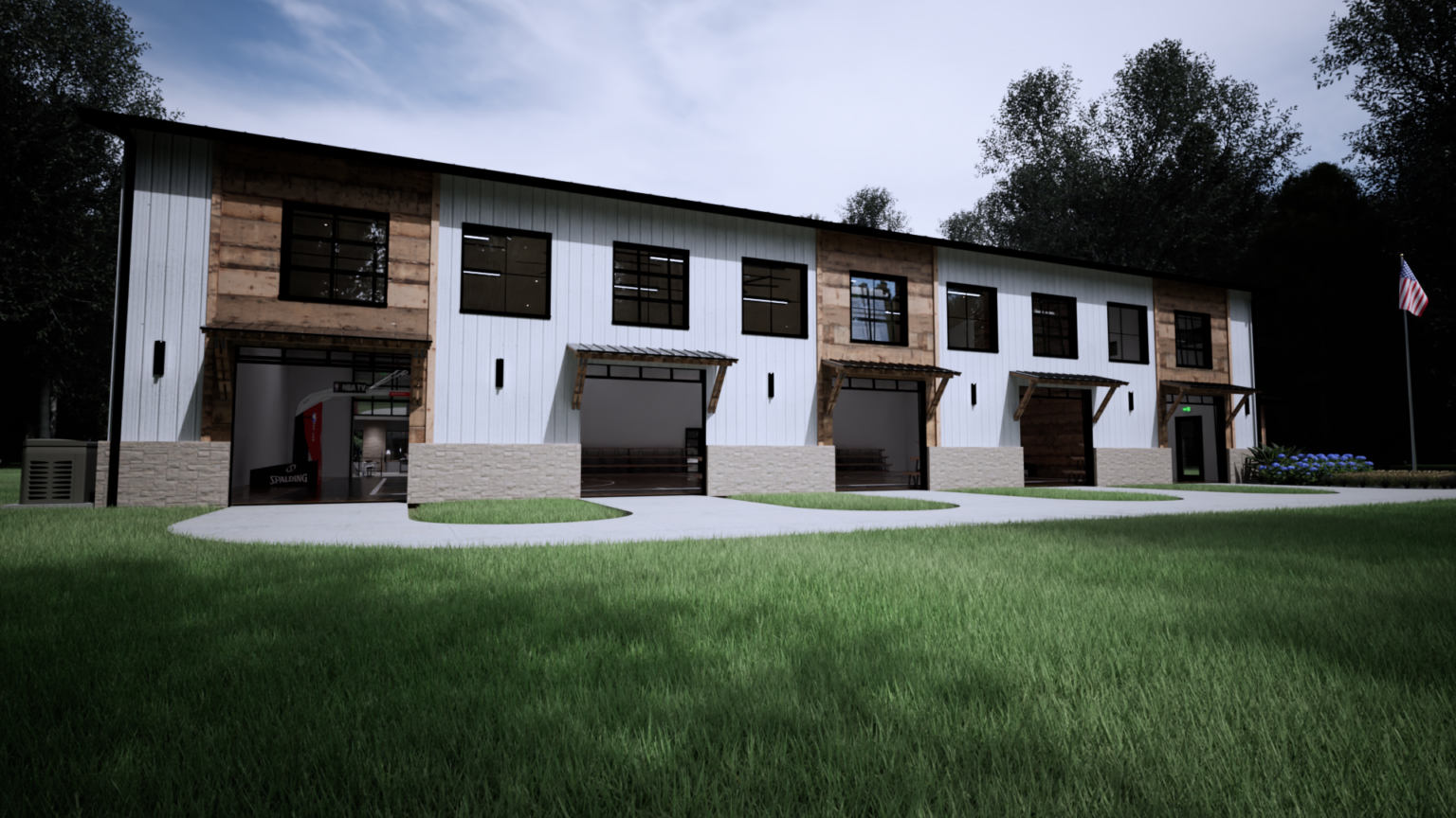 THE SLAM DUNK SPORTS ENTERTAINMENT BARNDO – The Barndominium Company